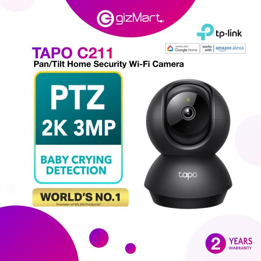 TP-Link Tapo C211 WiFi CCTV Pan/Tilt 360 Degree Night Vision 2 Way Audio | Shopee Malaysia
