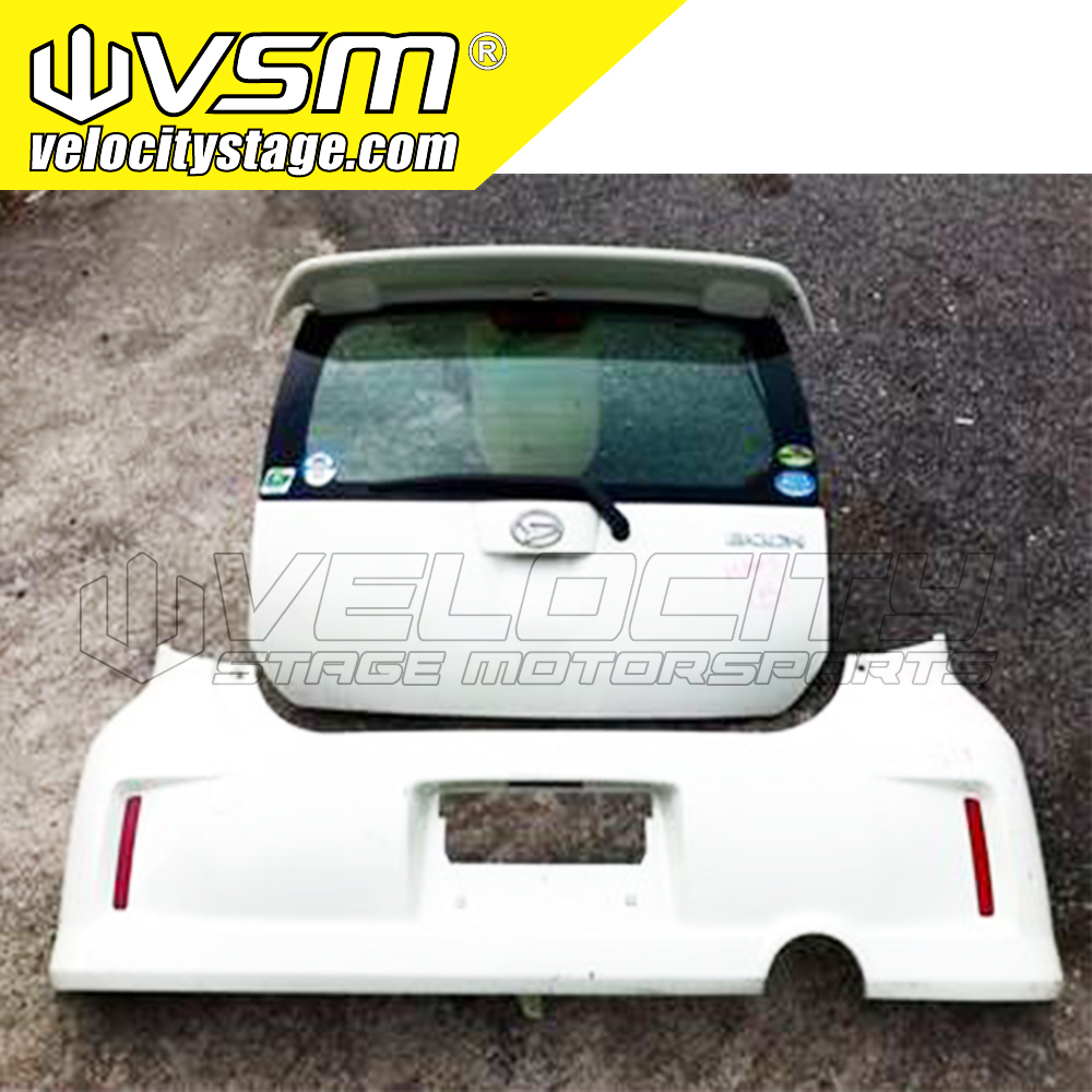 Passo racy REAR bodypart MYVI boon spoiler bumper Bonet TRD | Shopee ...