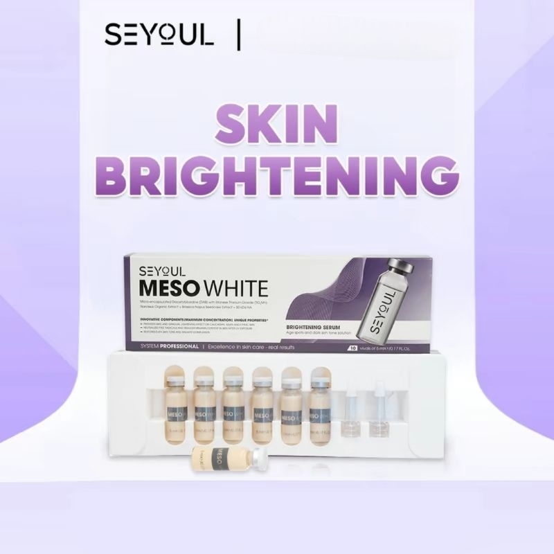 💯 ORIGINAL SEYOUL MESO WHITE STEM CELL SKIN WHITENING | Shopee Malaysia