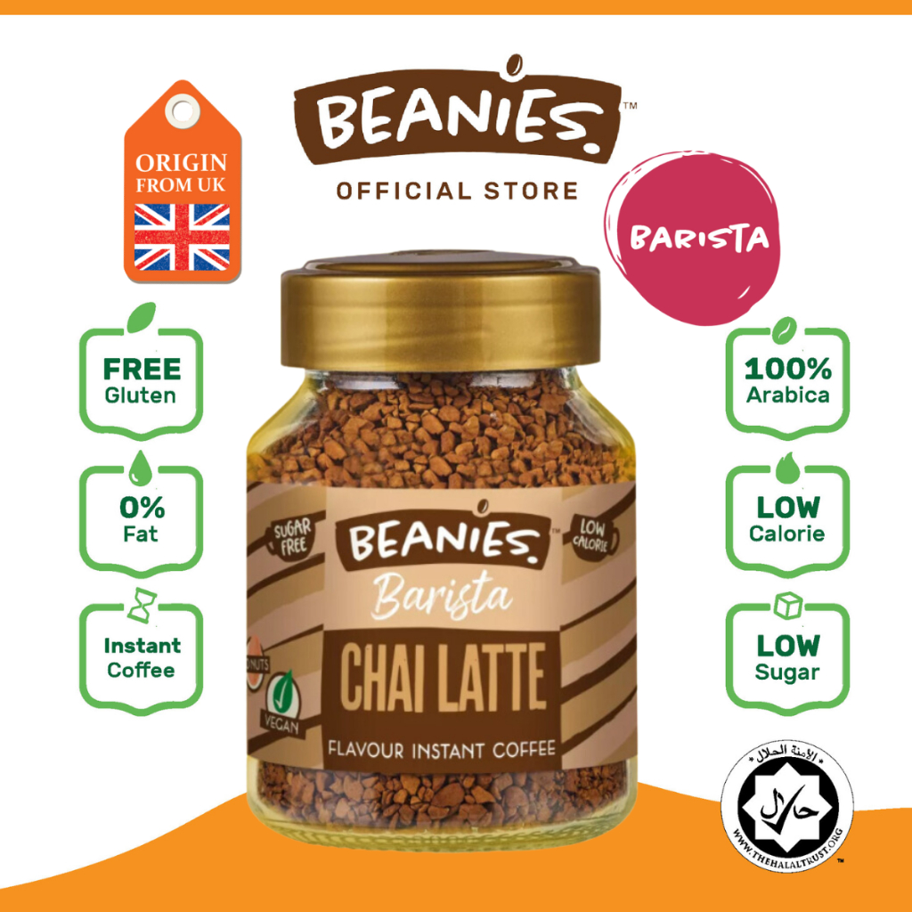 Beanies Flavour Instant Coffee - Barista Range Chai Latte | Shopee Malaysia