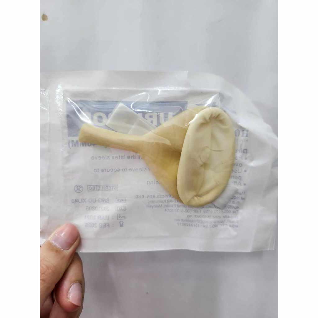 URIDROP Male External Catheter (condom catheter) XL-40MM / PCS | Shopee ...