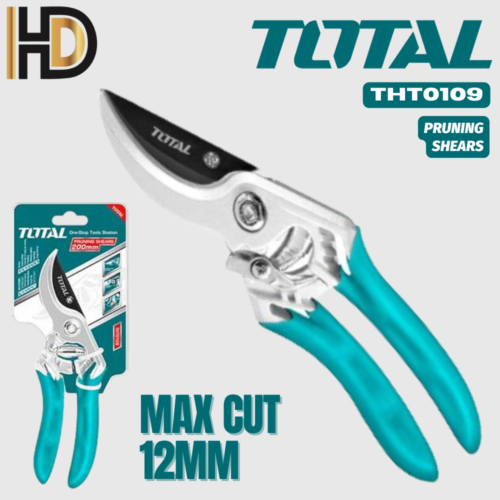 TOTAL Pruning Shears / TOTAL 8" 200MM Pruning Shears / THT0109 | Shopee ...