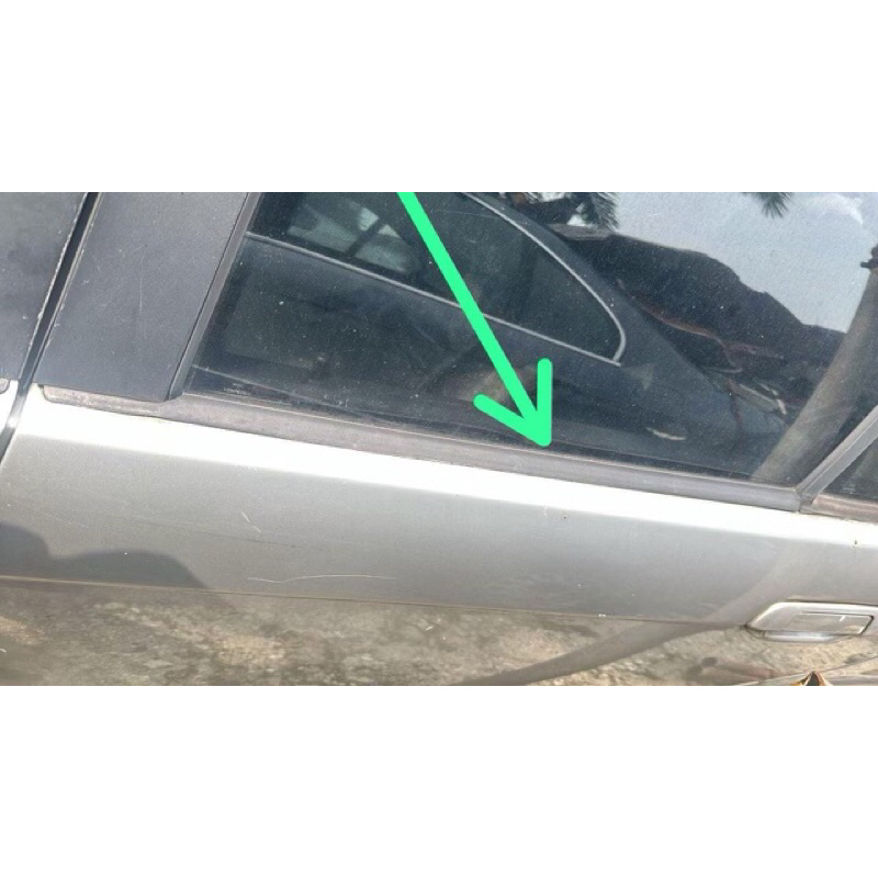 BMW E36 3 SERIES REAR DOOR WINDOW OUTER LINING TRIM RUBBER | Shopee ...
