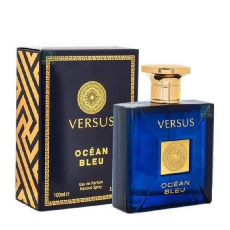 100% Original, Versus Ocean Bleu EDP Parfum by Fragrance World for men ...