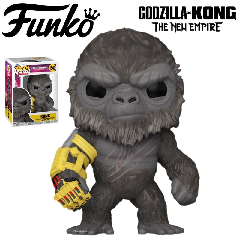 Original Funko Pop Vinyl Figure Kong No.1540 Movies Godzilla X Kong The ...