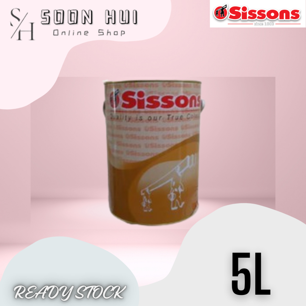 SISSONS Anti Corrosive Roof Paint /Cat Zinc/Cat Bumbung Besi | Shopee ...