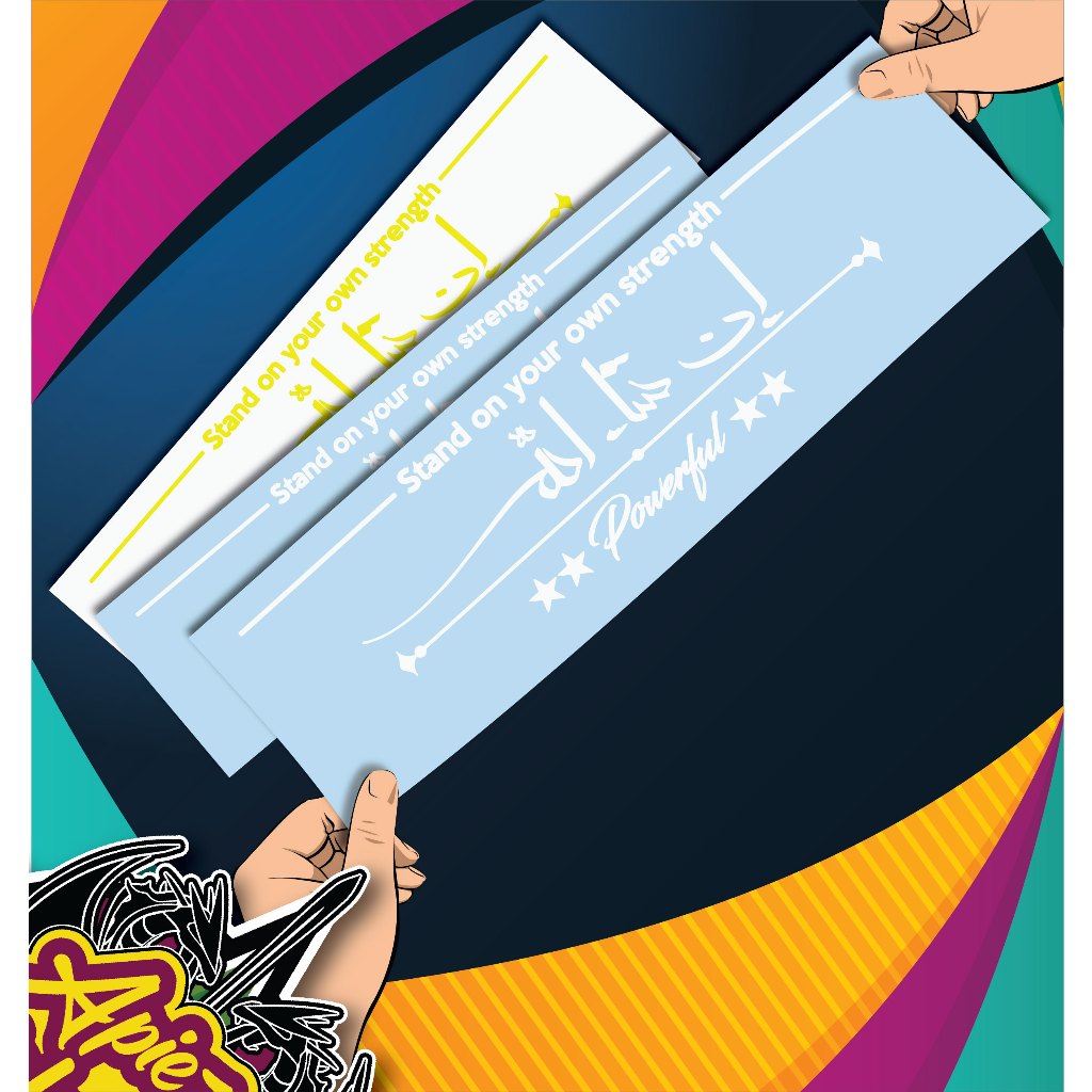 Sticker Insyaallah /Sticker Kereta /Sticker Kenderaan | Shopee Malaysia