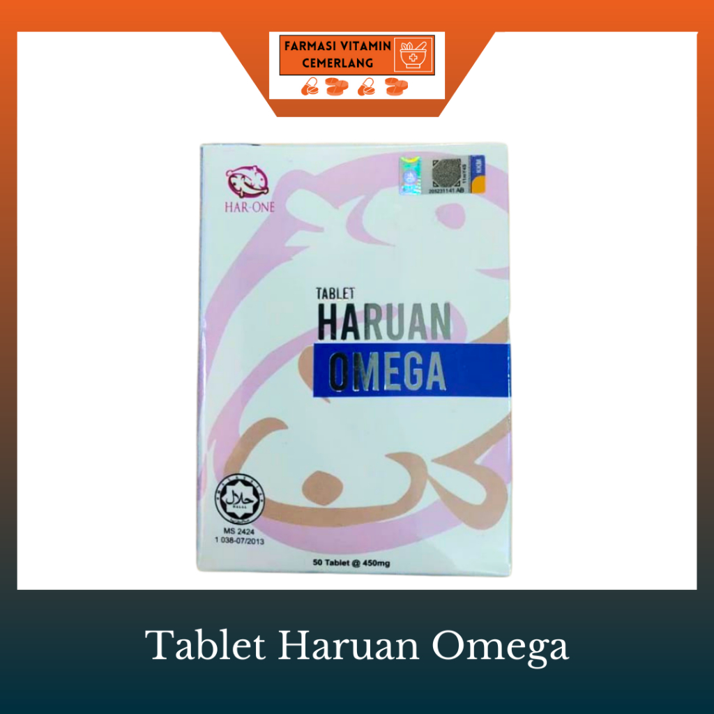 Tablet Haruan Omega - Har-One 50 Tablet | Shopee Malaysia