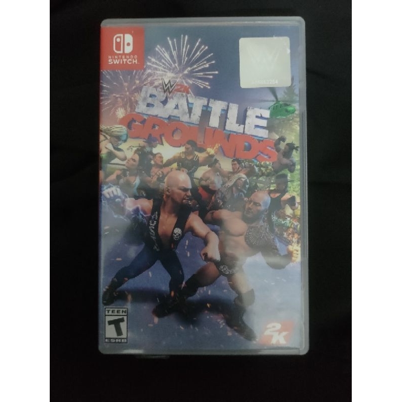 Nintendo switch wwe 2k battleground used | Shopee Malaysia