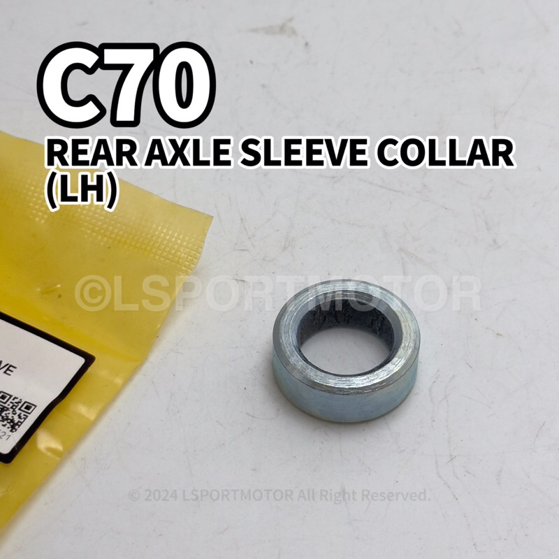 HONDA C70 REAR AXLE SLEEVE COLLAR (LH) HONDA BULAT BUSH TAYAR BELAKANG ...