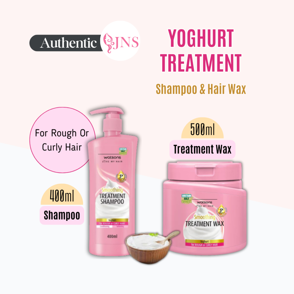 Watson Smoothing Yogurt Hair Treatment Shampoo (400ml)/Yogurt Rough ...