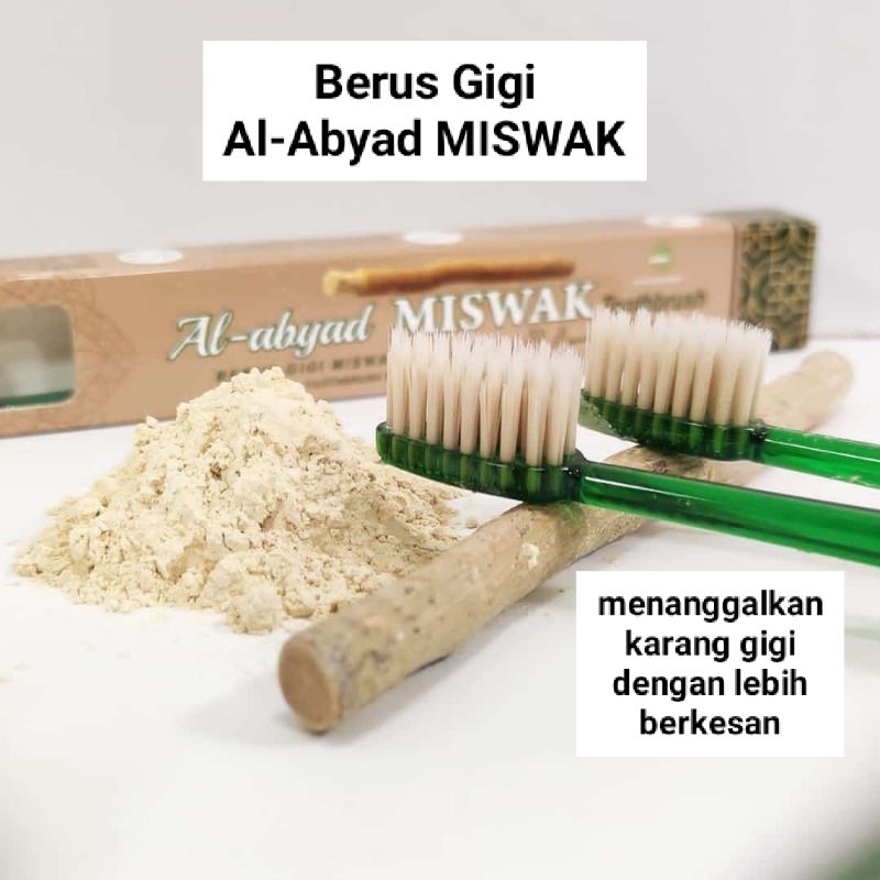 BERUS GIGI MISWAK berus kayu sugi cegah karang gigi | Shopee Malaysia