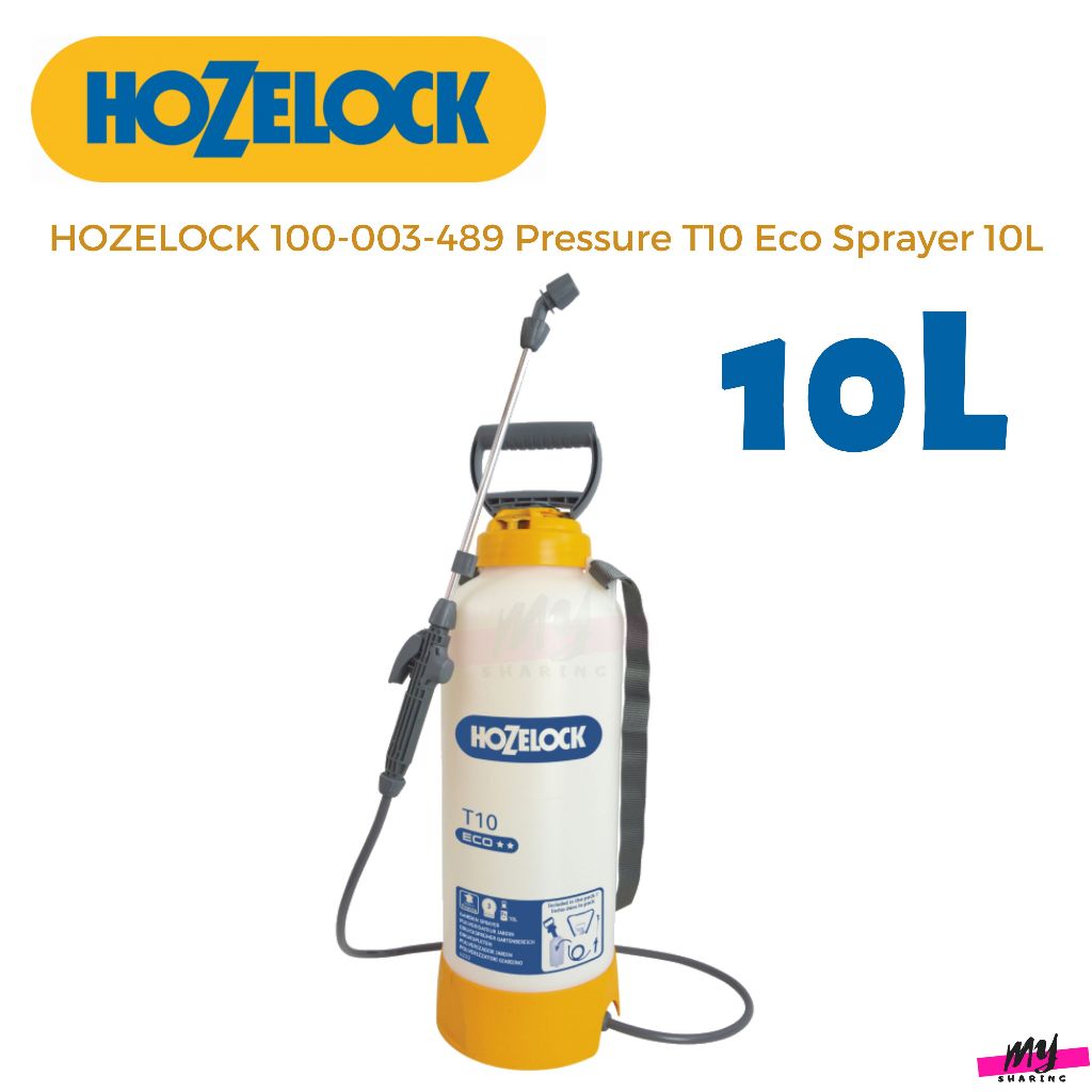 HOZELOCK 100-003-489 Pressure T10 Eco Sprayer 10L | Shopee Malaysia
