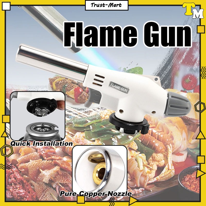 Gas Torch Gun Fire Torch Welding Fire Fire Pit Camping Butane Burner ...