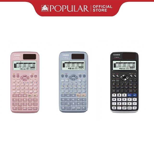 Casio ClassWiz Scientific Calculator (Black Blue Pink) FX-991EX ...