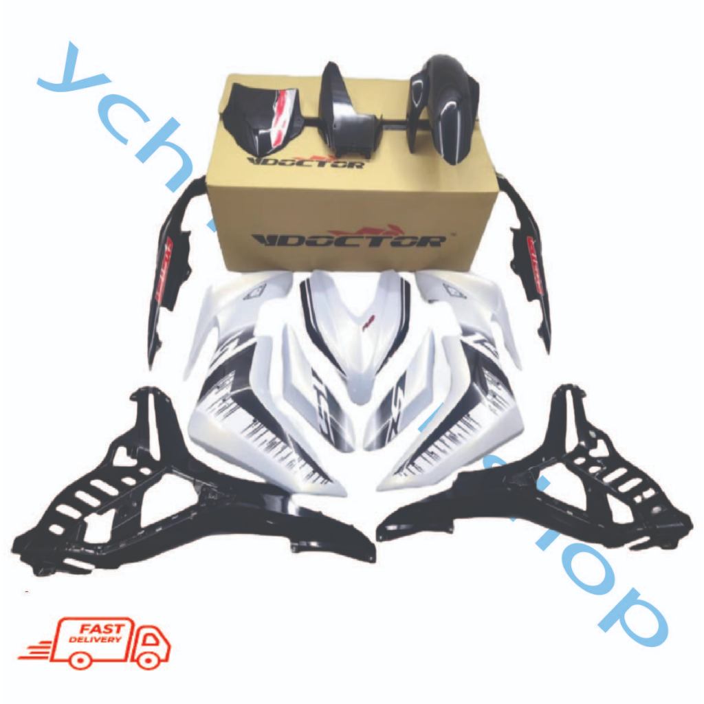 YAMAHA Y16 Y16ZR Y16 ZR DOCTOR NEW DESIGN 2024 EXCITER WHITE PUTIH ...