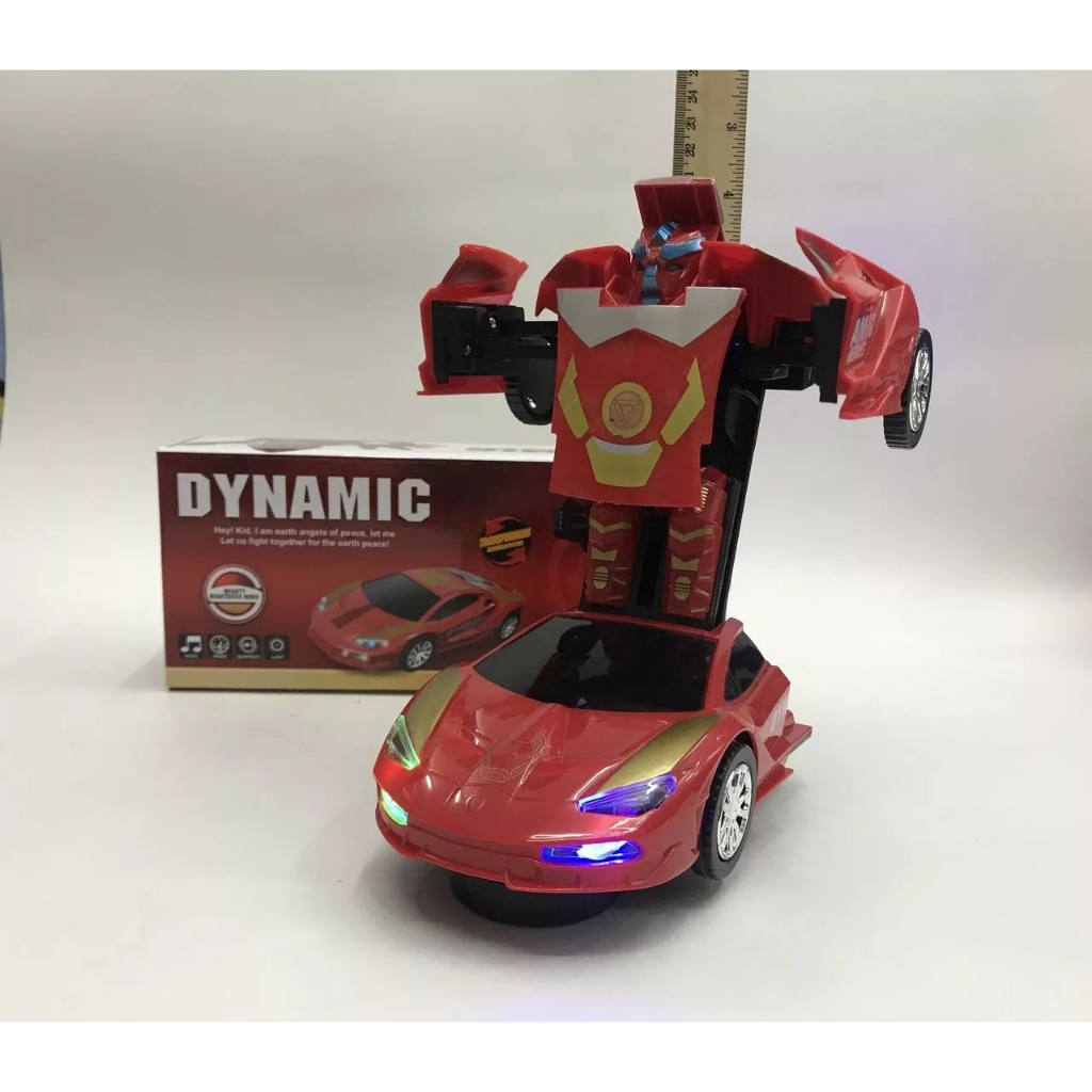 DYNAMIC TRANSFORMING ROBOT CAR INTERACTIVE BOYS | Shopee Malaysia