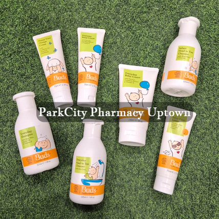 Buds Everyday Range - Shampoo/ Head To Toe Cleanser/ Baby Cream/ Solar ...