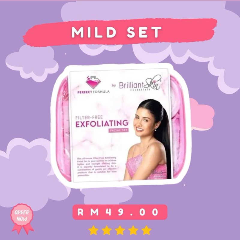 MILD SET PERFECT FORMULA X BRILLIANT SKIN | Shopee Malaysia