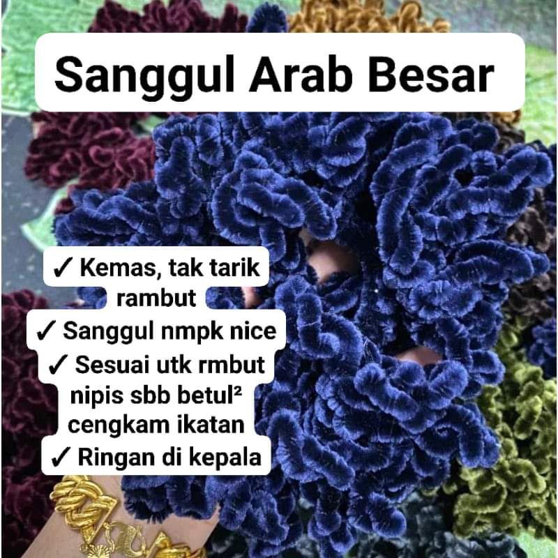 [READY STOCK] SANGGUL ARAB BESAR XXL (RINGAN/TERLETAK/GETAH KUKUH ...