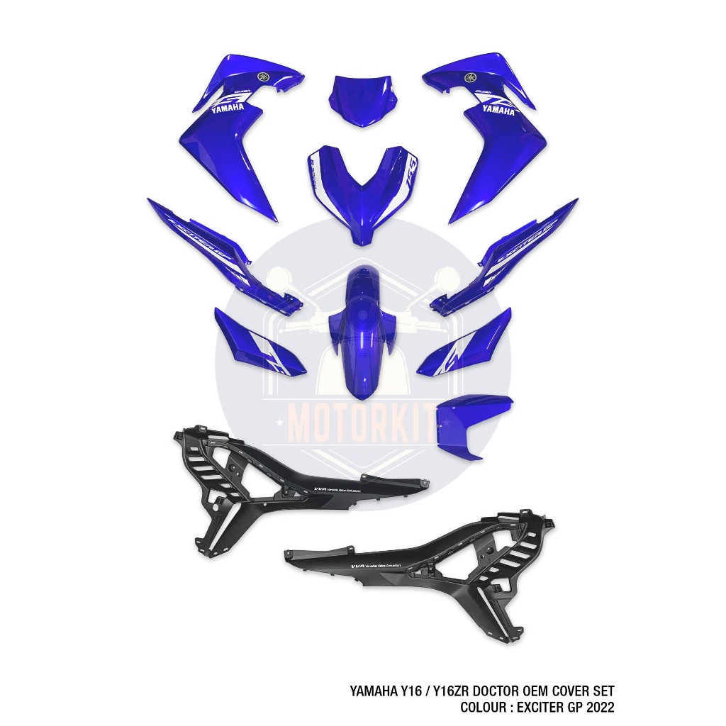 YAMAHA Y16 Y16ZR V1 SPECIAL COLOR MOVISTAR MONSTER EXCITER GP BODY ...
