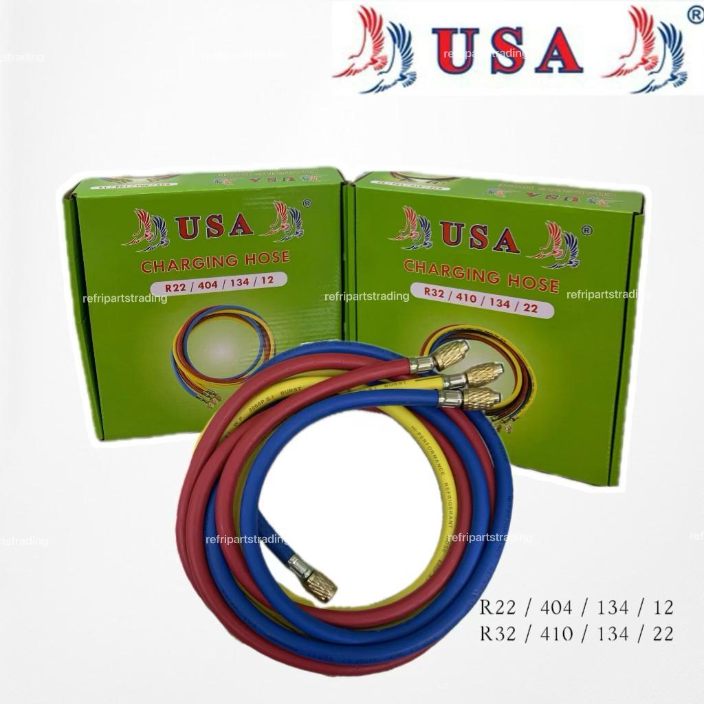 USA Refrigerant Charging Hose R410A / R32 / R12 / R22 / R404A / R134A ...