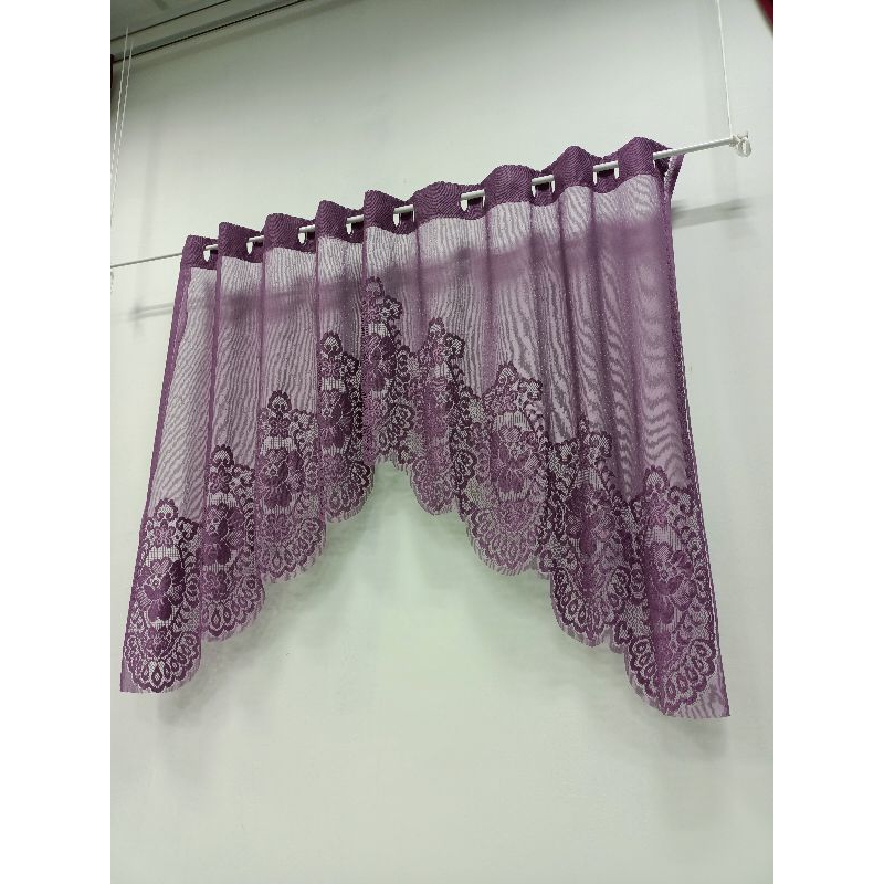 LANGSIR LACE PINTU DAN TINGKAP PD13 | Shopee Malaysia