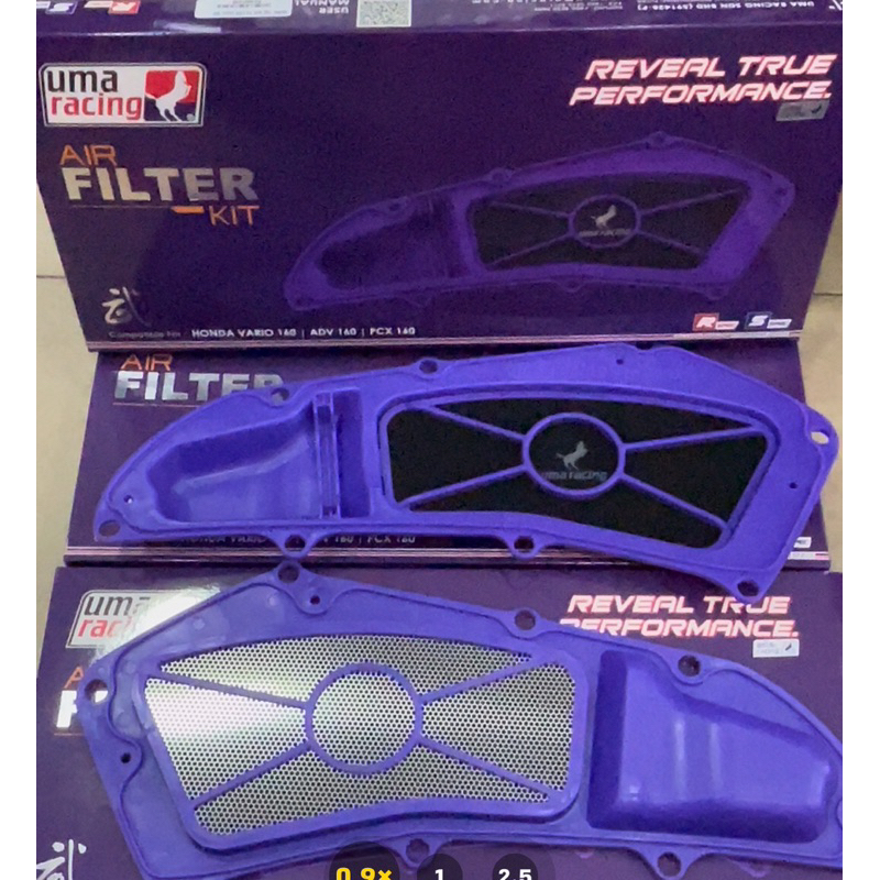 UMA RACING HONDA VARIO 160 ADV160 PCX160 RACING AIR FILTER KIT -100% ...