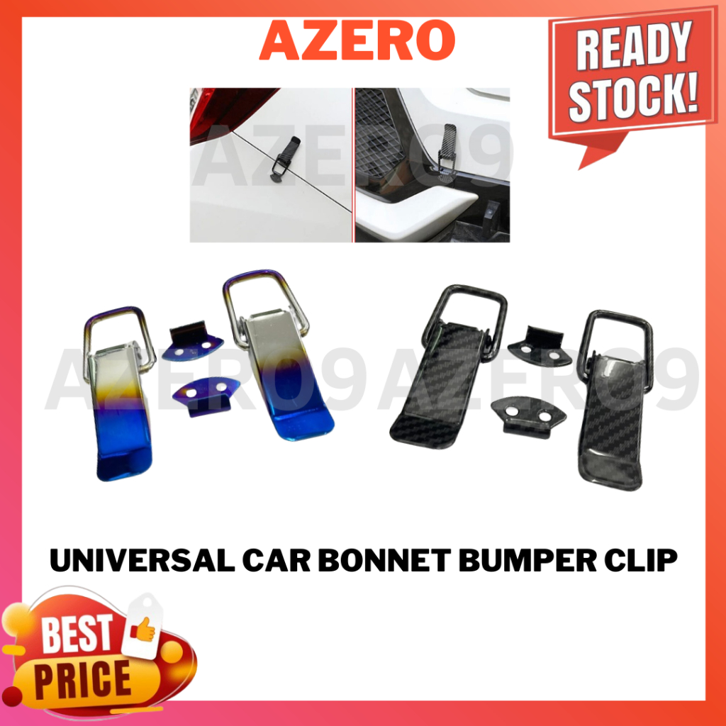 Universal Car Bonnet Bumper Clip (BIG) | Shopee Malaysia