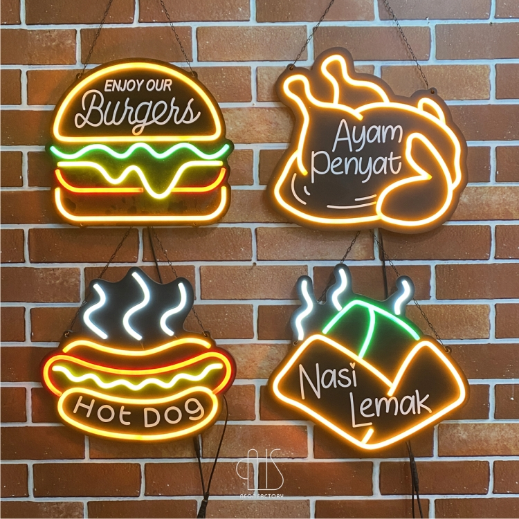 Nasi Lemak Panas Ayam Penyet Hot Dog Burger Ikan Bakar Sosej Bakso Roti ...