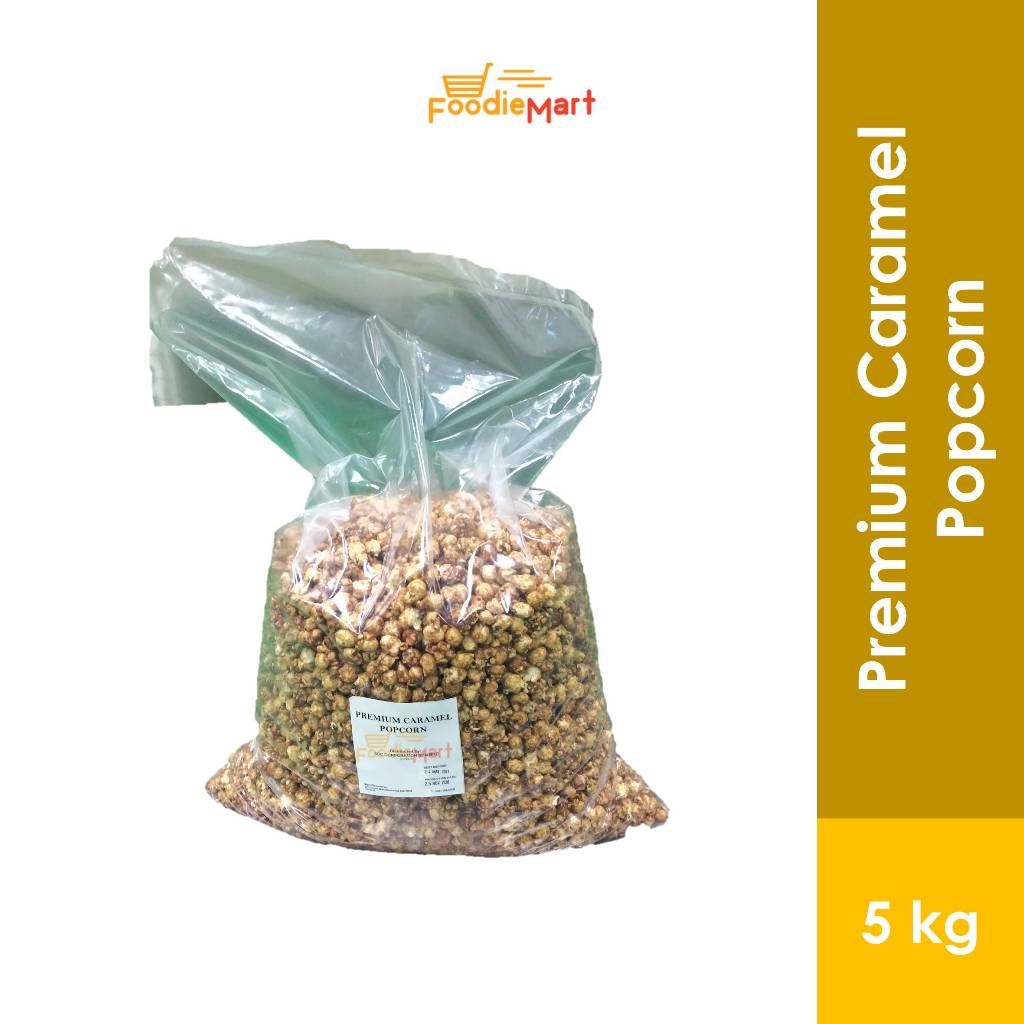 FOODIEMART [HALAL] Premium Caramel Popcorn - 5kg (Pasar Malam, Night ...