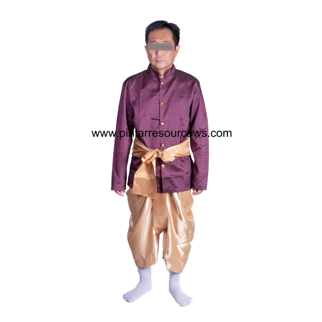 Ready Stock Adult Thailand Men Traditional Costume Siamese Traditional ...