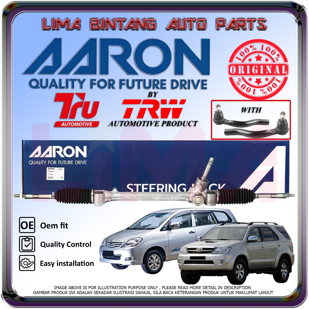 Toyota Innova TGN40 , Fortuner TGN50 TGN51 Power Steering Rack Assy ...