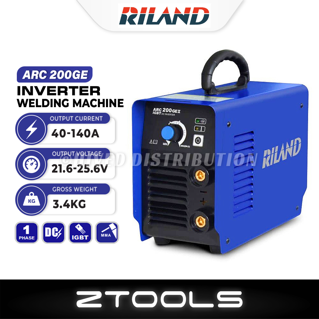 Riland ARC250-SERIES Heavy Duty Inverter Welding Machine | Mesin ...