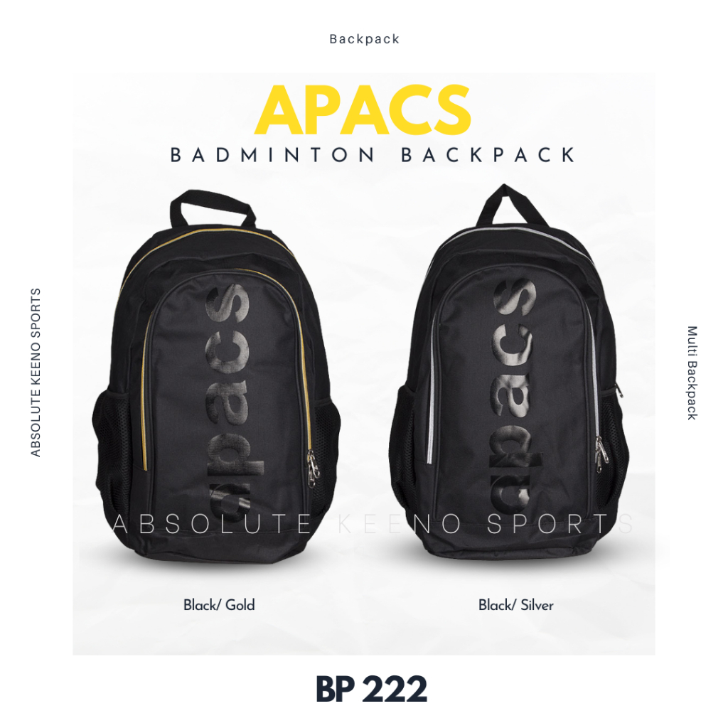 APACS BP222 Badminton Backpack | Shopee Malaysia