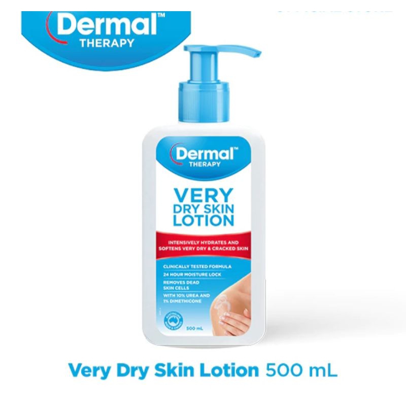 Dermal THERAPY Very Dry Skin Lotion 500ml ( EXP: 01/2025) | Shopee Malaysia