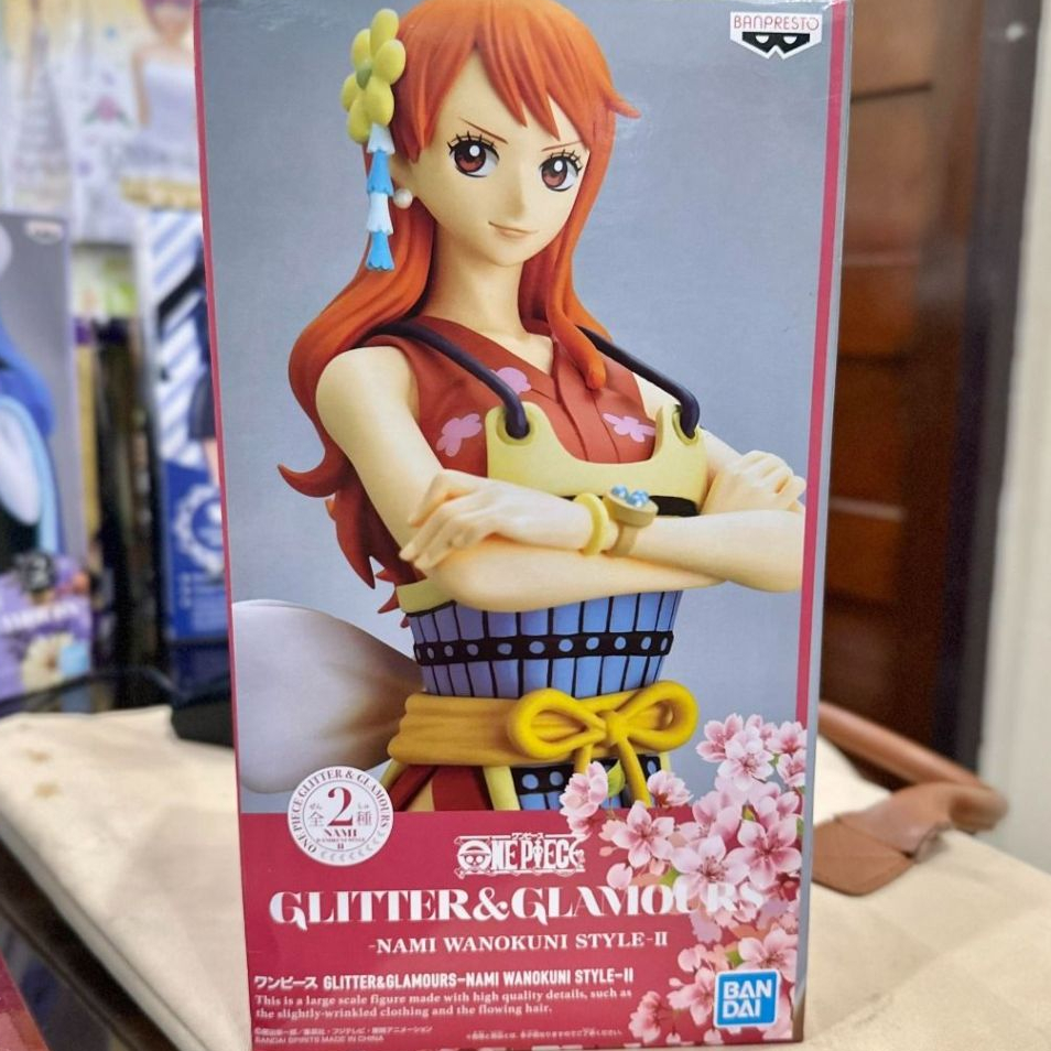 JAPAN VERSION BANPRESTO ONE PIECE GLITTER&GLAMOURS-NAMI WANOKUNI STYLE ...