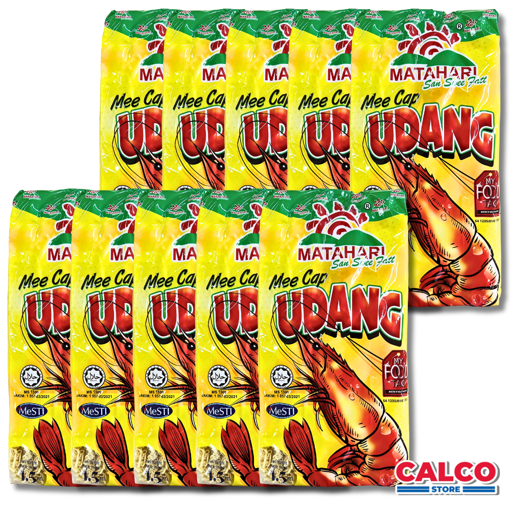 1.5kg x 10 packs Matahari Mee Cap Udang Halal Per Carton | Shopee Malaysia