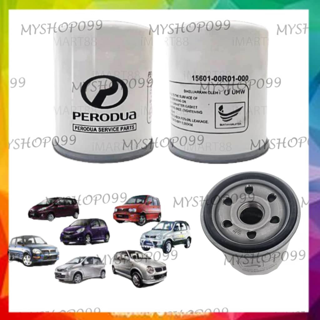 Perodua Oil Filter 15601-00R01-000 Penapis Minyak MYVI KANCIL KENARI ...