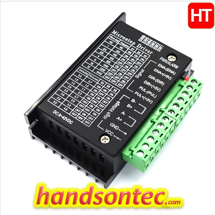 TB6600 DM556 (4~5.6)A (32~128)-Microstep Stepper Motor Driver Module ...