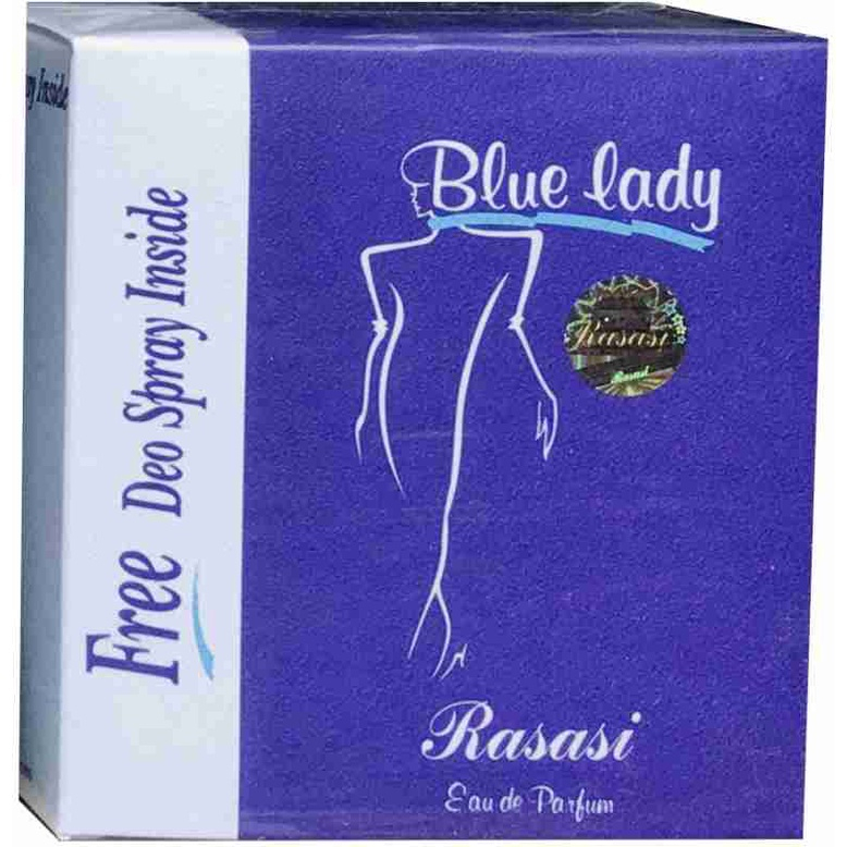 Rasasi Blue Lady Perfume For Women - 40ml (100% Authentic) | Shopee ...
