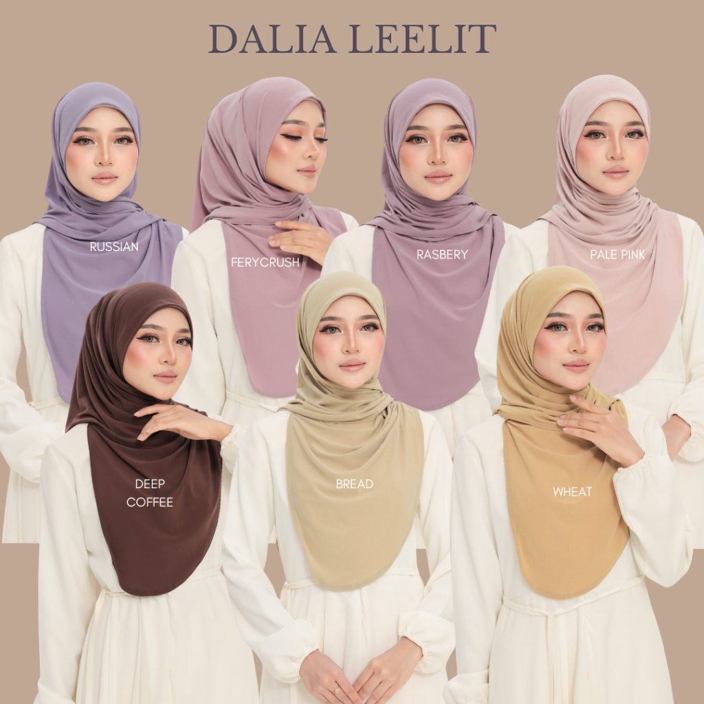INSTANT DALIA LEELIT DEFECT MOSSCREPE (FREE SIZE) | Shopee Malaysia