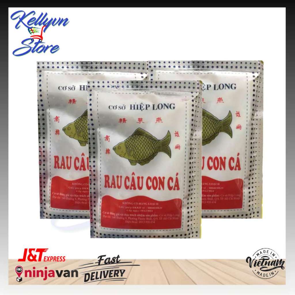 Hiep Long jelly powder/Rau Cau Con Ca Heip Long/越南果冻粉/燕菜精 [25g ...