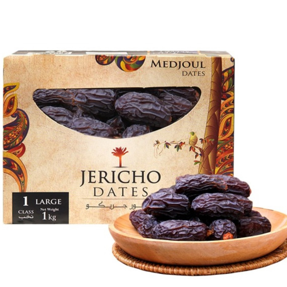 Jericho Medjool Premium Large Dates From Palestine (Kurma), 1Kg ...