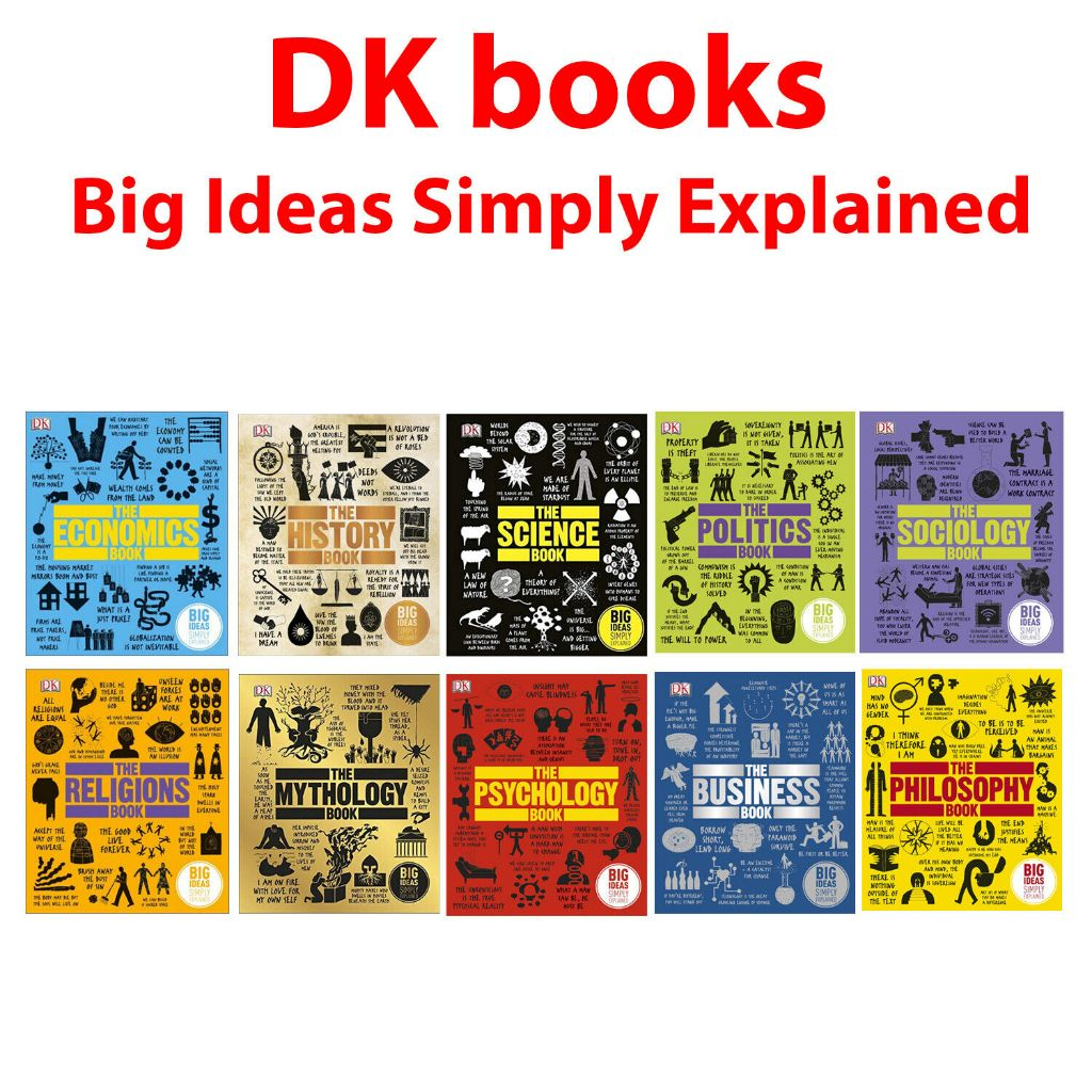 10 DK Books Big Ideas Simply Explained - Check Description for Books ...