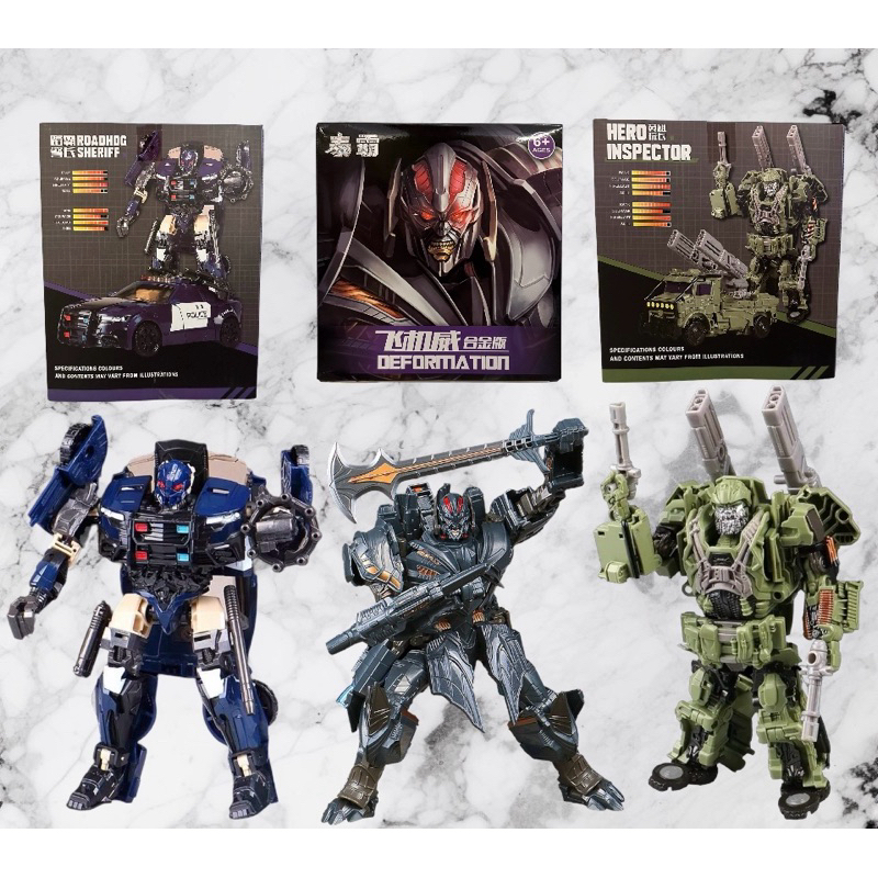 Transformers Robot Toys- Optimus Pime Bumblebee -Megatron / Saviour ...