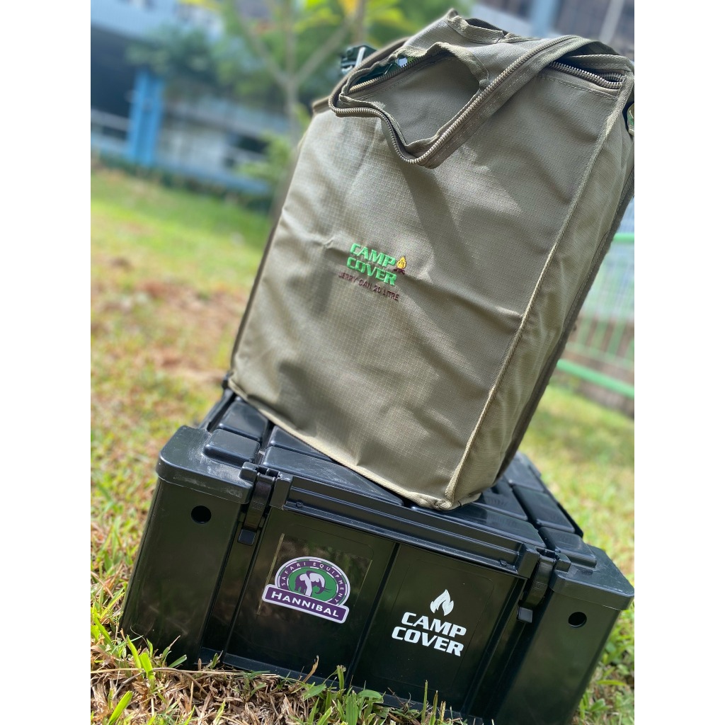 Camp Cover Jerry Can Cover Ripstop 20 Litres Khaki Water Tank Travel ...