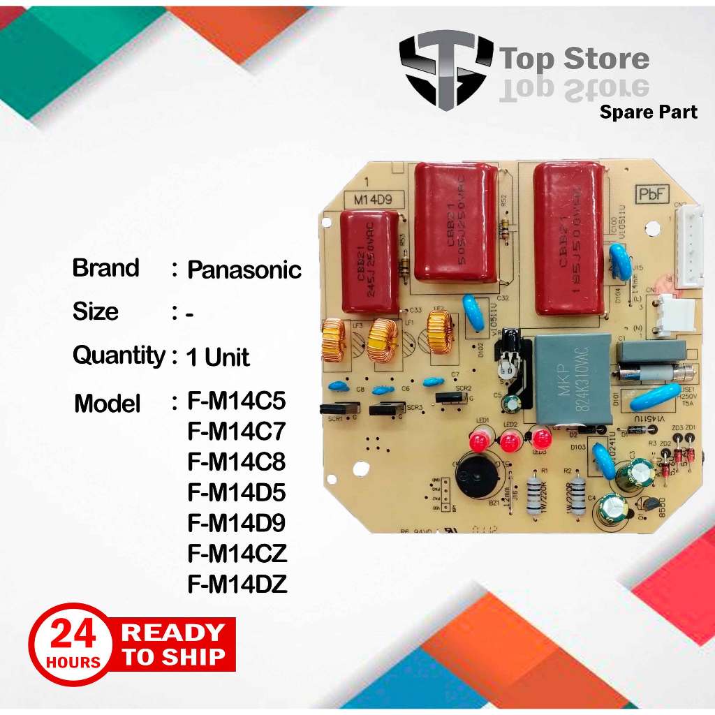 Panasonic Ceiling Fan Control Board F-M14C5 F-M14C7 F-M14C8 F-M14D5 F ...