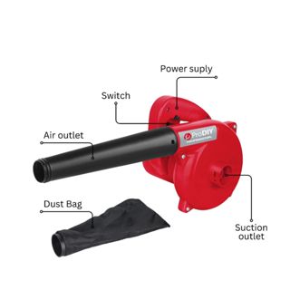 PD-EB800 Electric Blower 800W 13000RPM Leaf Blower Vacuum Suction Air ...