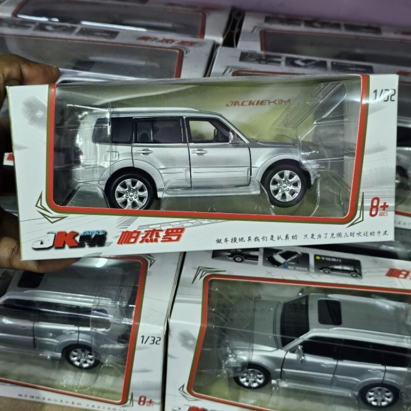 JACKIEKIM PAJERO DIECAST SCALE 1:32 LIGHT SOUND SUSPENSION, OPEN 6 ...